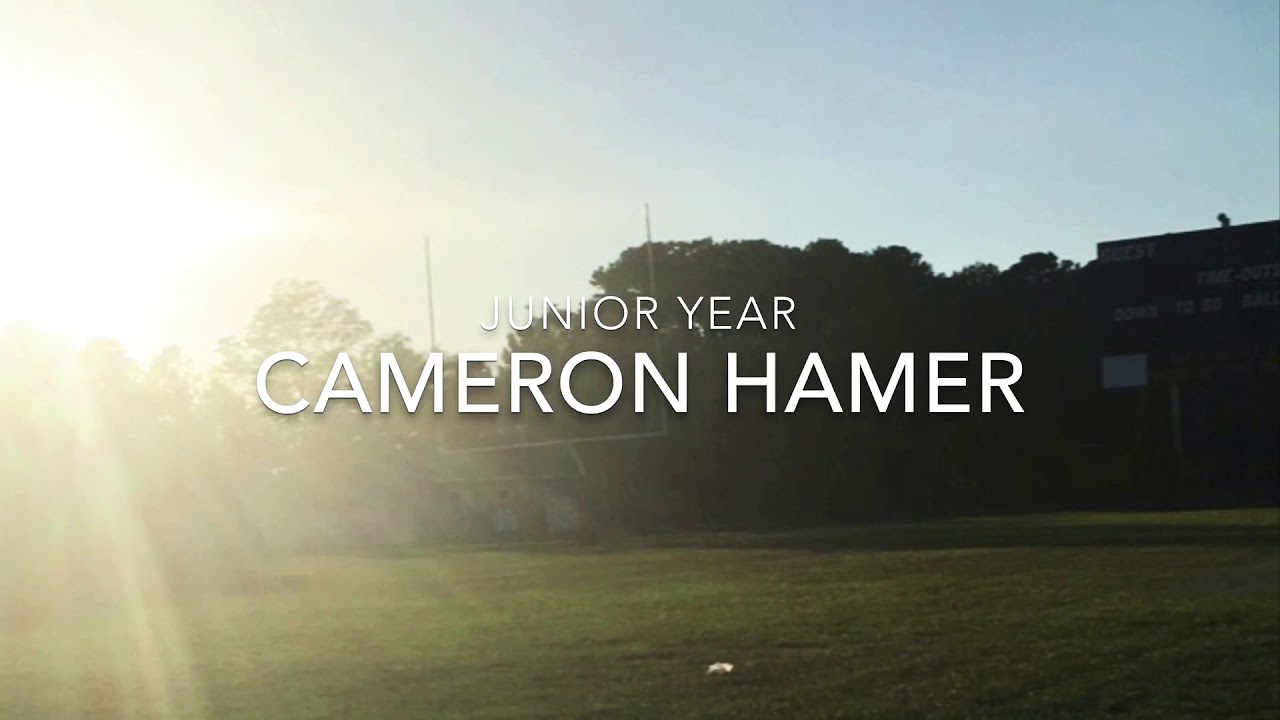 Cameron Hamer Junior Season Football - YouTube
