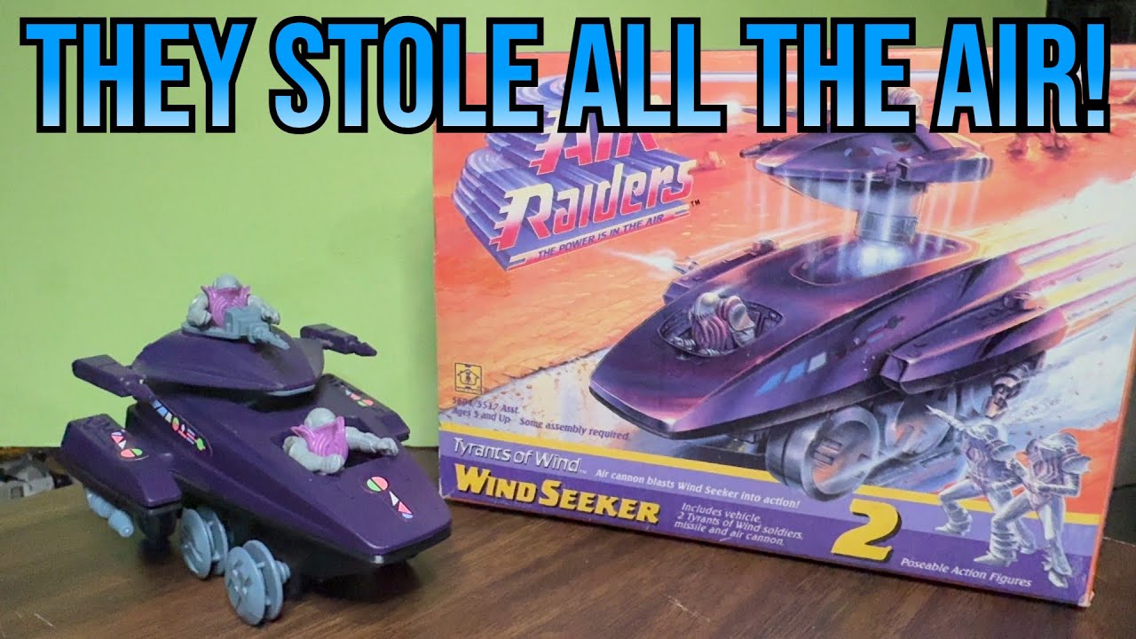 Air Raiders Wind Seeker Tyrants of Wind Action Vehicle and Figures by ...