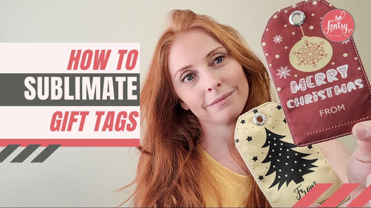 😍 How to Make Sublimation Gift Tags - YouTube
