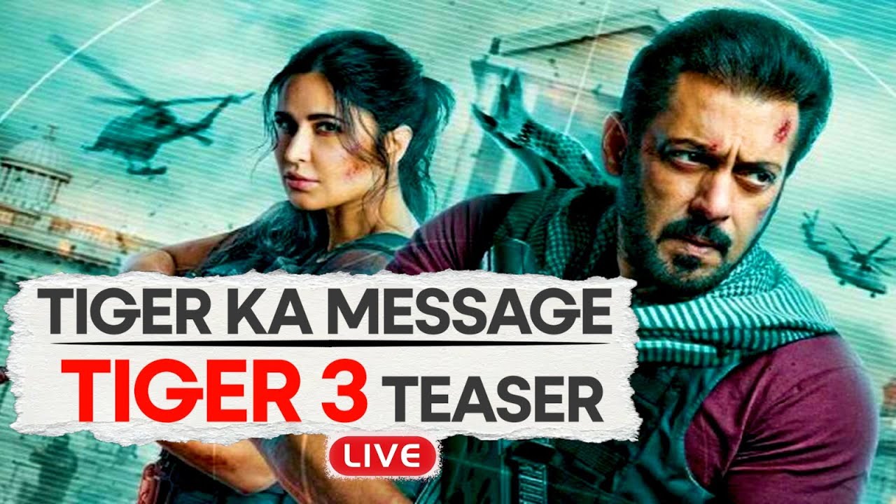 Tiger 3: Watch, Salman Khan Aka Tiger Ka Message | Tiger 3 Teaser ...
