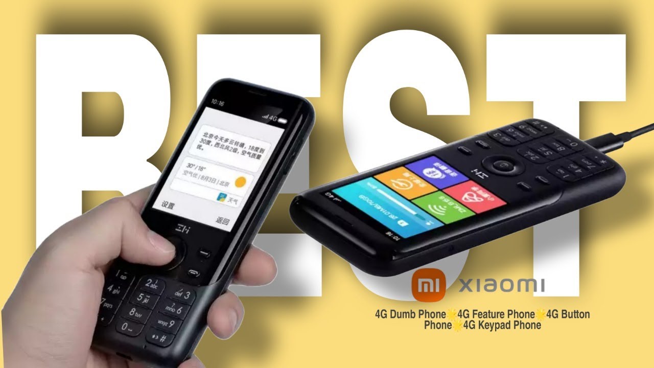Best Xiaomi 4G Dumb Phone🌟4G Feature Phone🌟4G Button Phone🌟4G Keypad ...