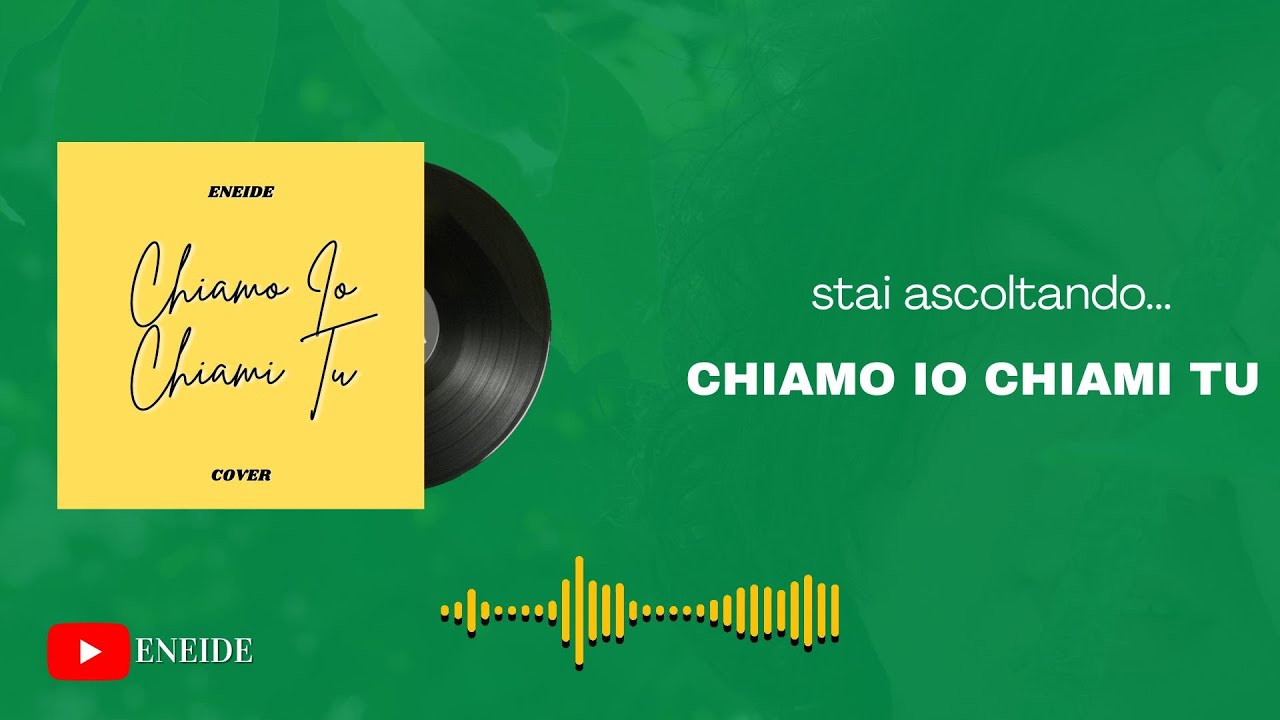 Gaia - CHIAMO IO CHIAMI TU (Cover) | Eneide - YouTube