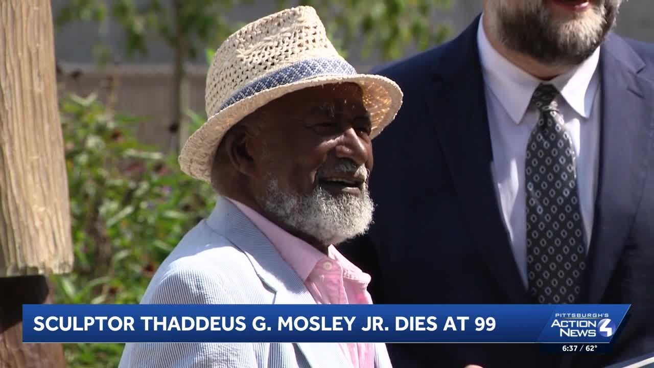 Thaddeus Mosley, world-renowned Pittsburgh sculptor, dies at 99 - YouTube