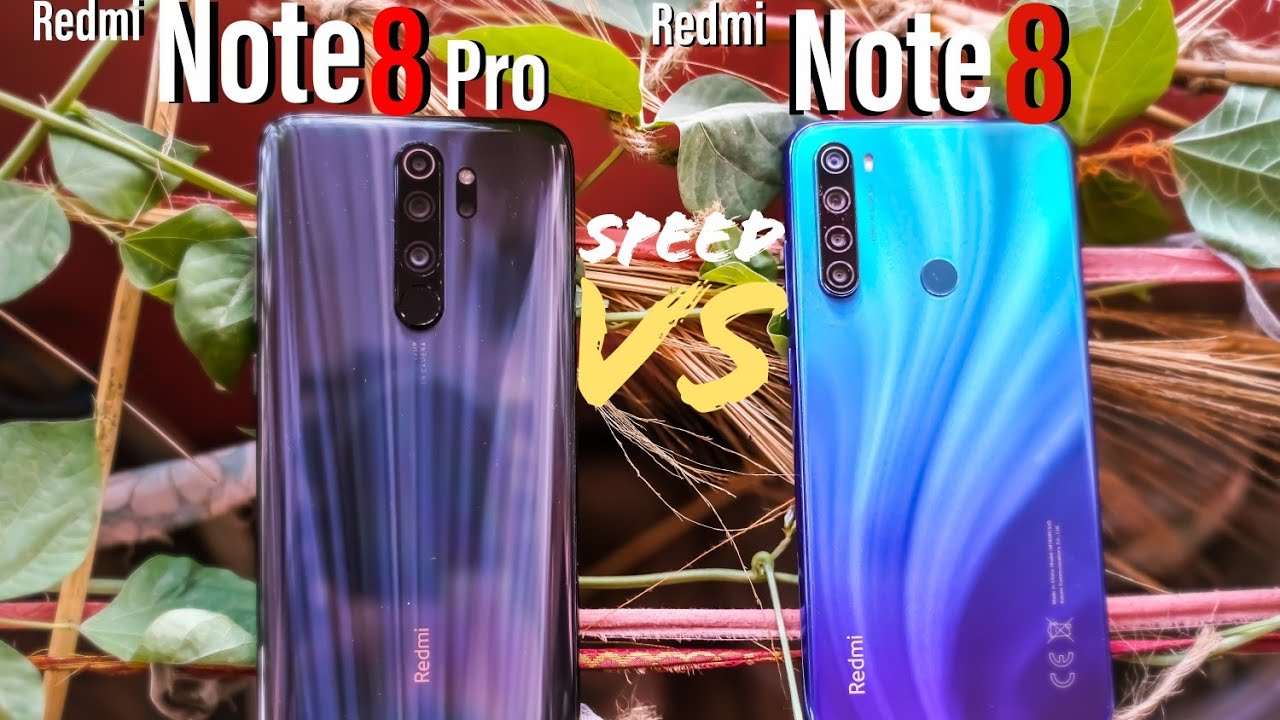 Redmi Note 8 pro vs Note 8 Performance test | ai Source - YouTube