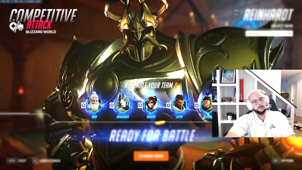 HADI REINHARDT GAMEPLAY - POTG! [ OVERWATCH 2 SEASON 7 TOP 500 ] - YouTube