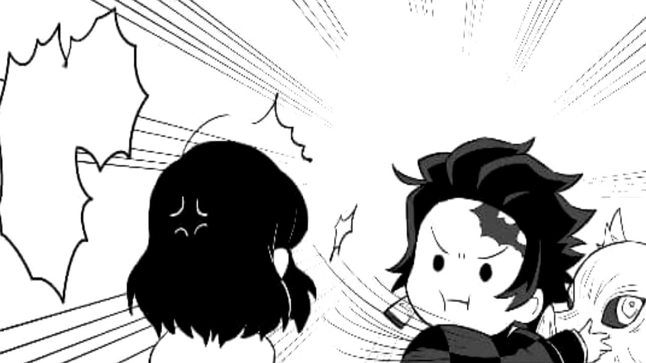 Tanjiro se enoja con Inosuke | Cómic Dub - YouTube