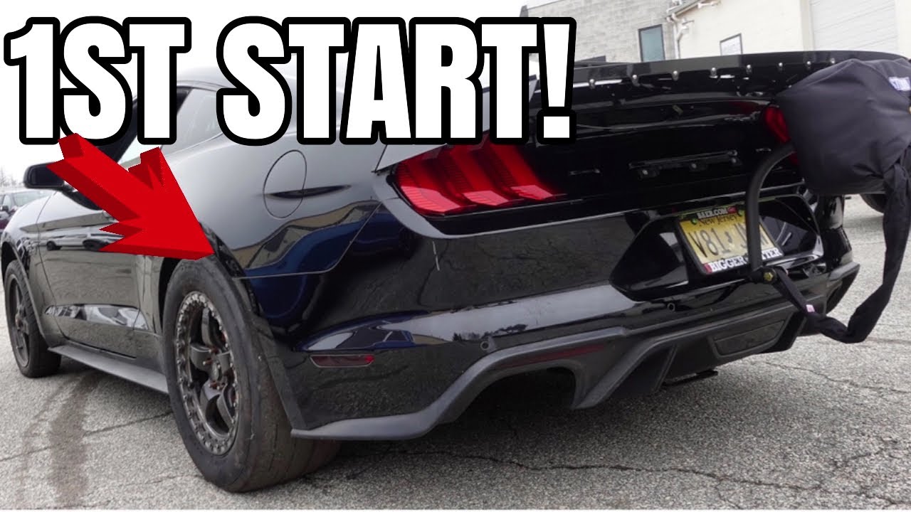 FINALLY After 2 Years of Waiting! *Black Mamba Mustang 1st Start! - YouTube