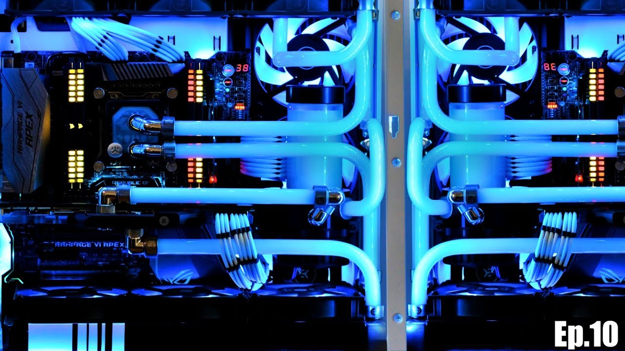 PC Setup Showdown Episode 10 - ULTIMATE Water Cooled Gaming PC Build ...