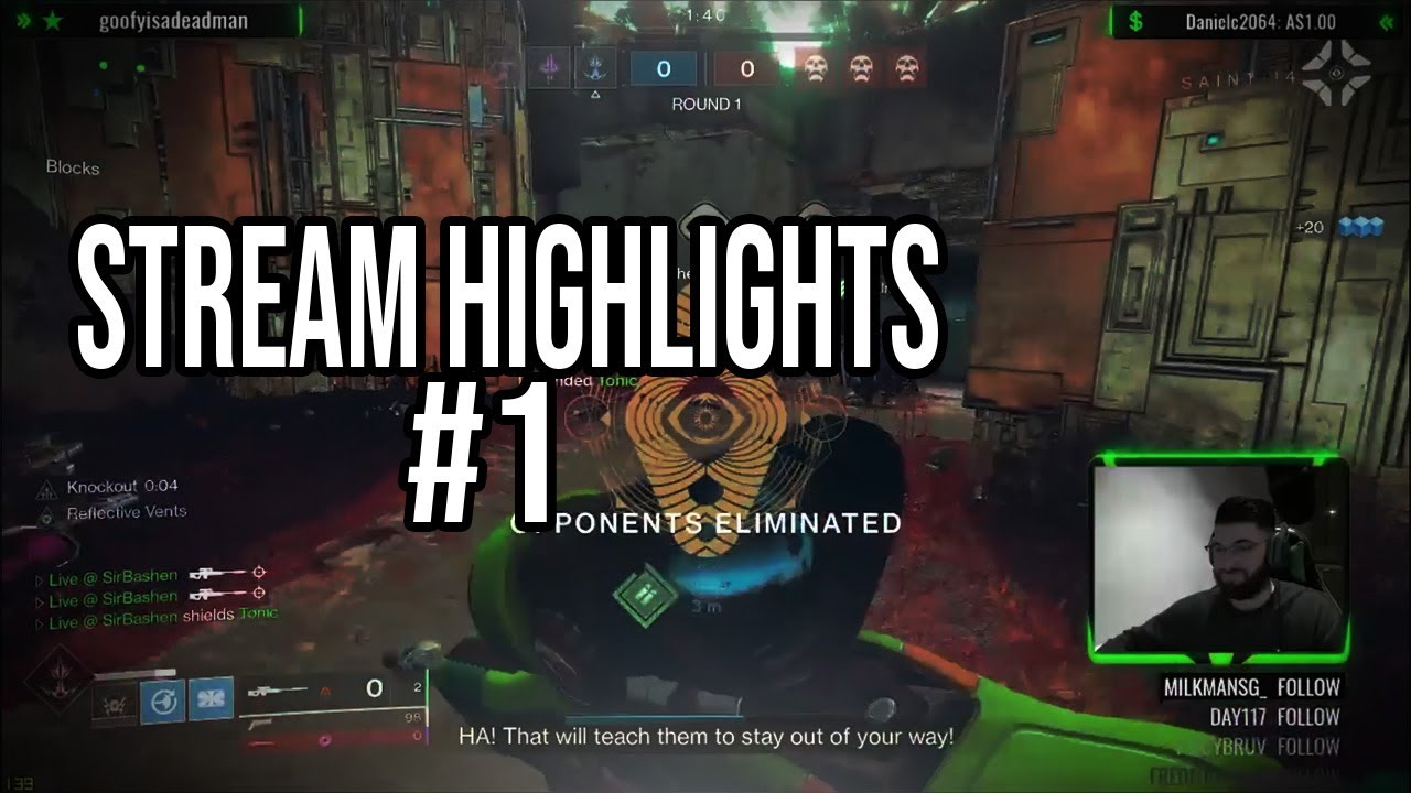 Destiny 2 Stream Highlights #1 - YouTube