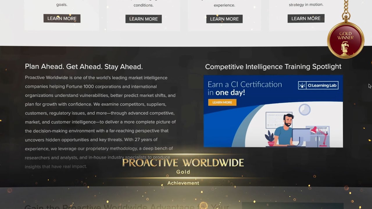 Proactive Worldwide - 2023 TITAN Business Awards: Season 1 Winner - YouTube