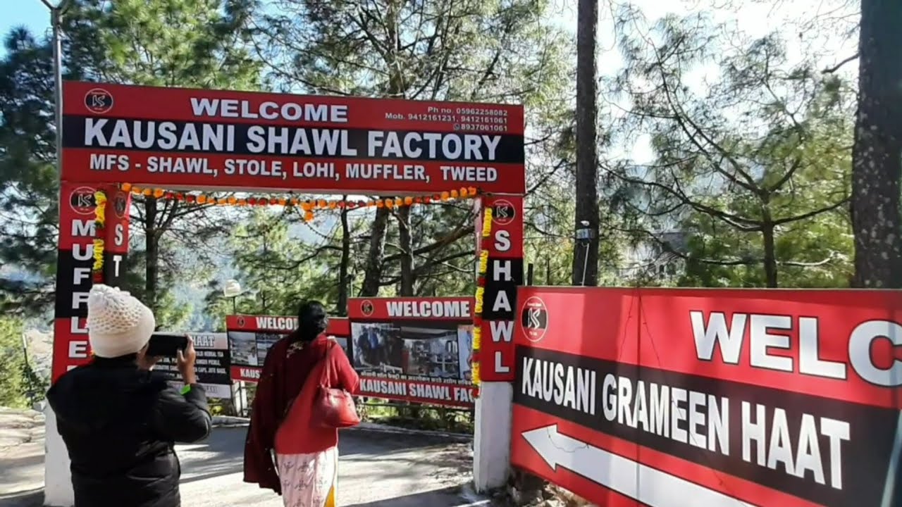 KAUSANI SHAWL FACTORY, UTTARAKHAND - YouTube