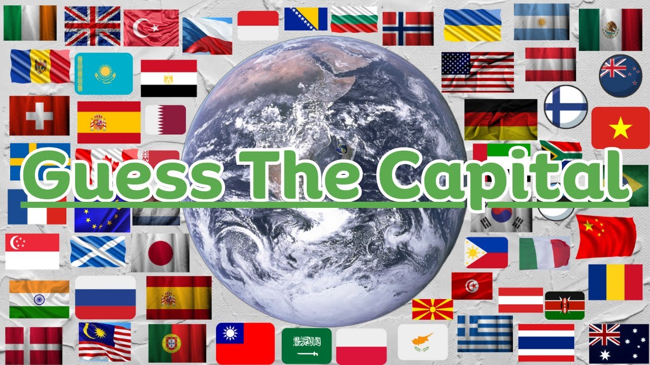 Guess The Capital City Of The Country 🌍| World Capitals Quiz - YouTube
