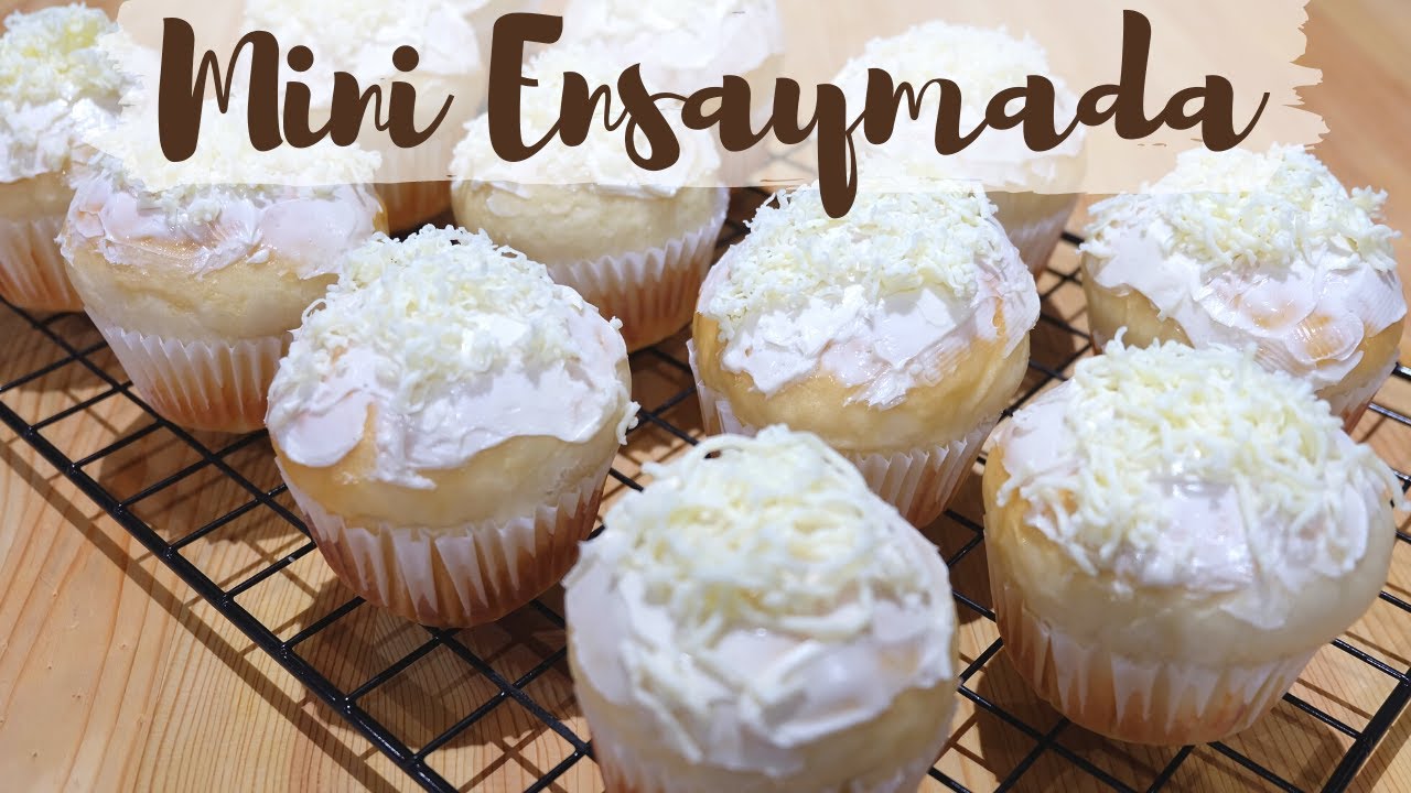 MINI ENSAYMADA RECIPE | Basic Ensaymada Using Stand Mixer | Lady’s ...