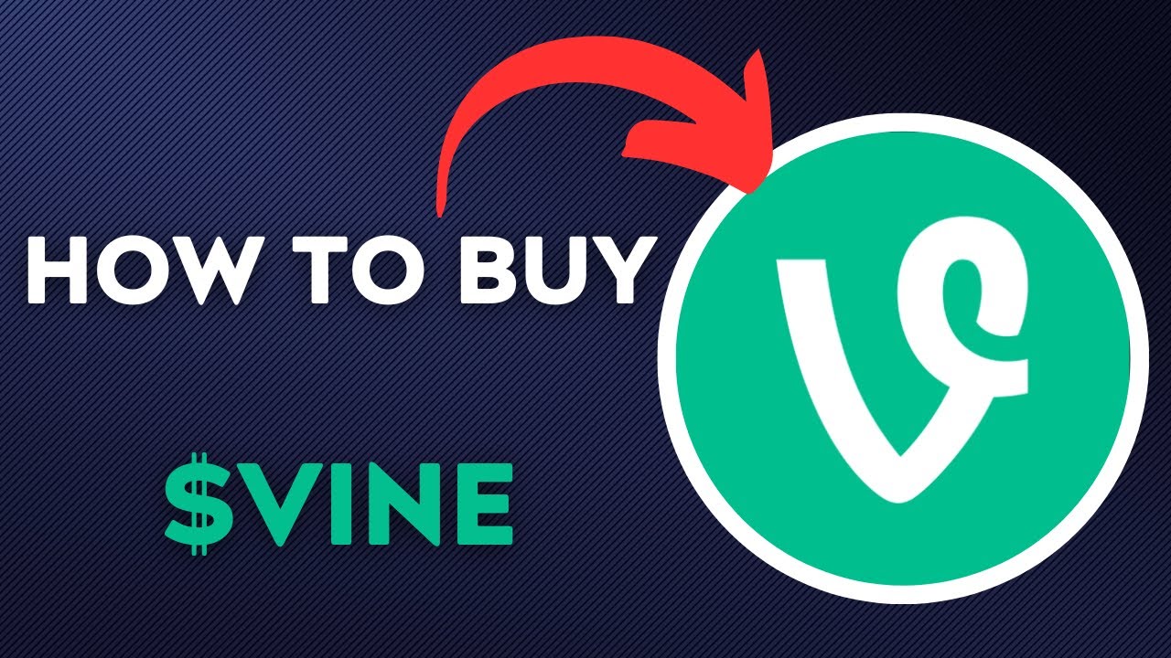 How To BUY $VINE - VINE COIN TOKEN CRYPTO COIN IN 60 SECONDS - YouTube