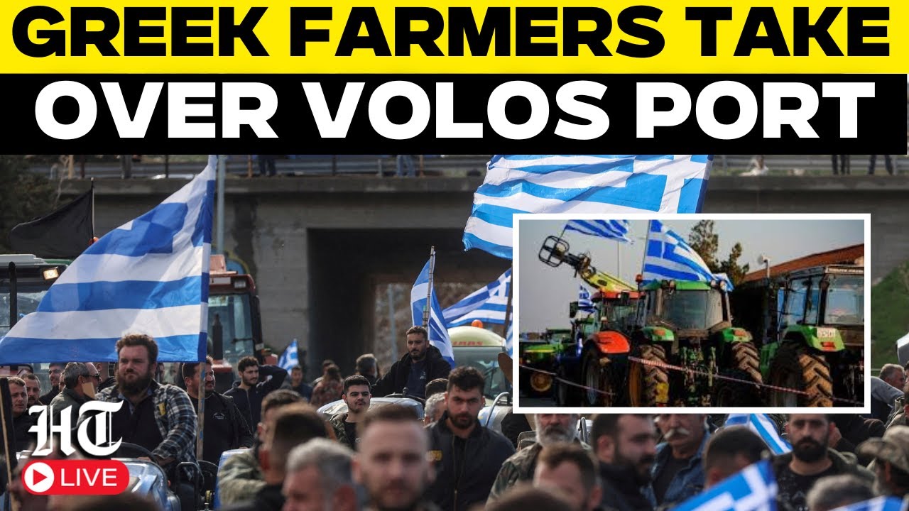Greek Farmers’ Protests Live | Greek farmers block airport, port, in ...