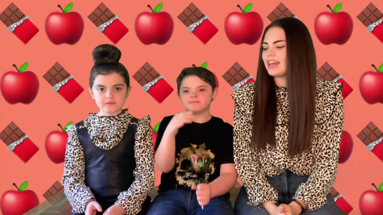 Makaton sign for Chocolate Apple - isabella signs - YouTube