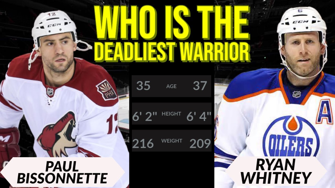 DEADLIEST NHL WARRIOR: PAUL "BIZ NASTY" BISSONNETTE VS. RYAN WHITNEY ...