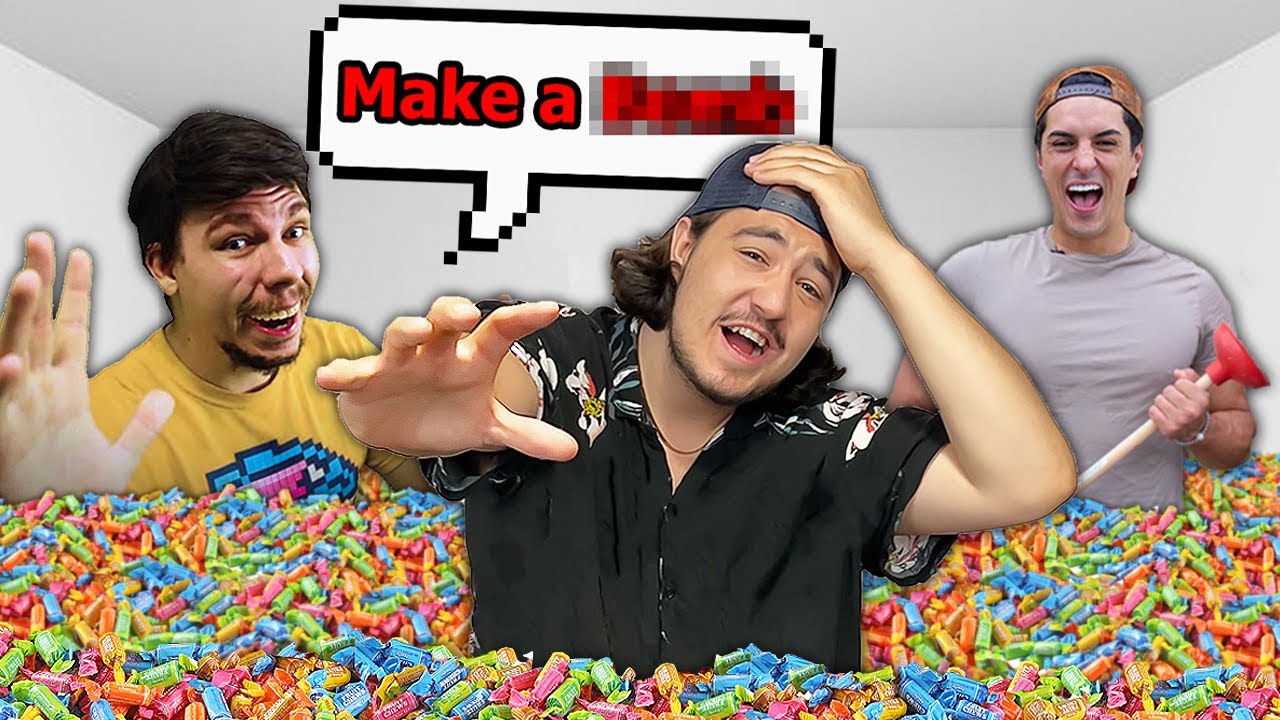 Youtubers Control what I Make with Candy for 24H - YouTube