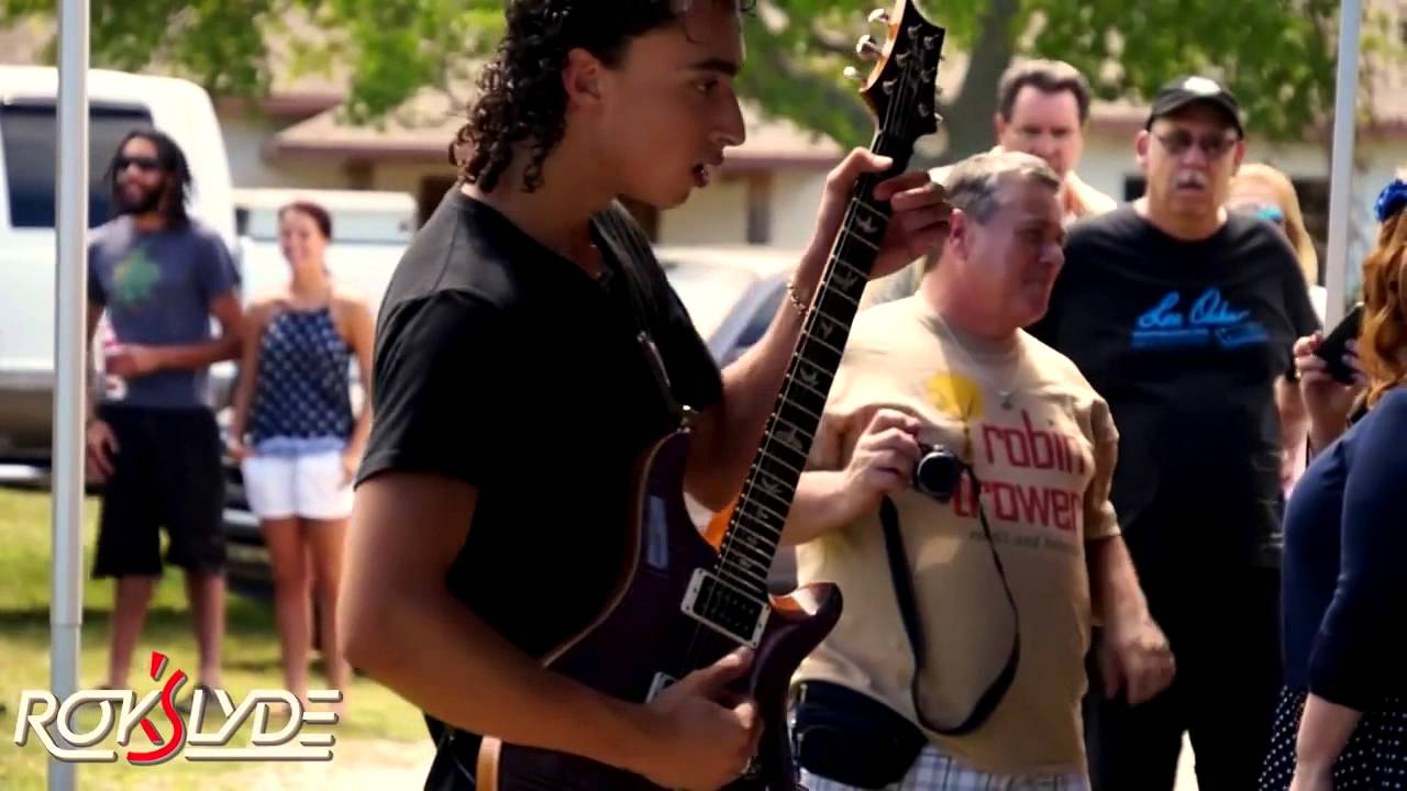 Travis Daigle Guitar solos 2015 - YouTube