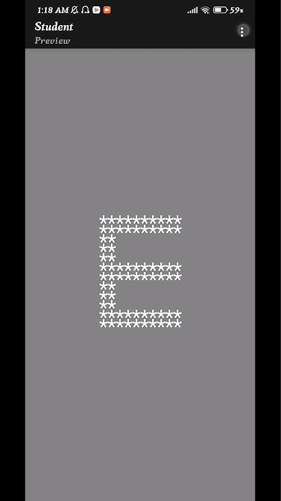 E | How to Print Alphabet's Pattern in javascript - YouTube