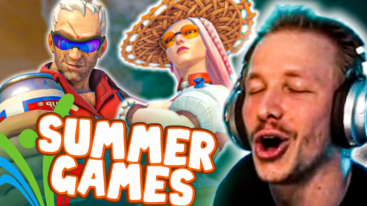 Jay3 Reacts to Overwatch Summer Games 2021 Skins - YouTube