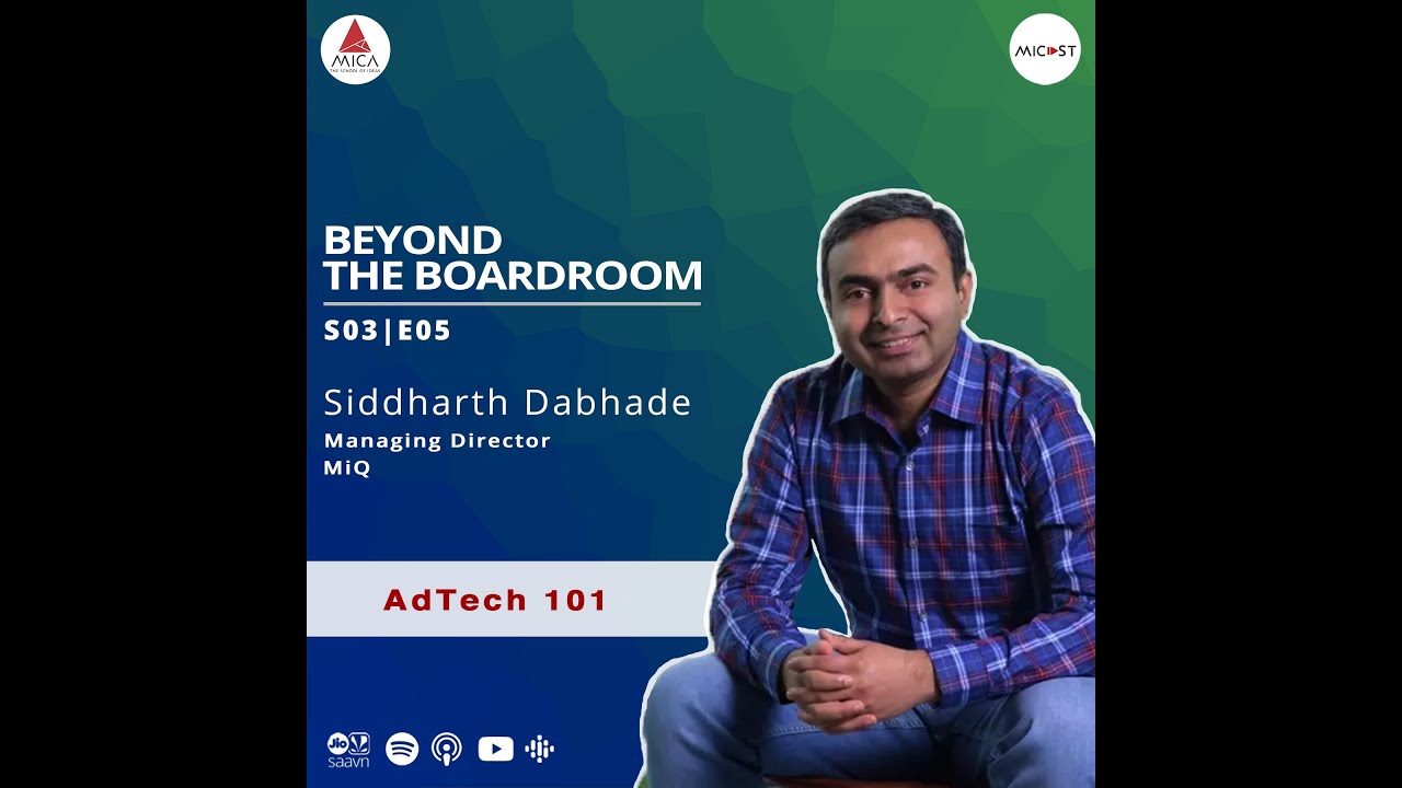 S3 E5 | Mr. Siddarth Debhade | AdTech 101 - YouTube