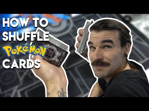 How to Shuffle Pokemon Cards!! | Pokemon League Vlogs - YouTube