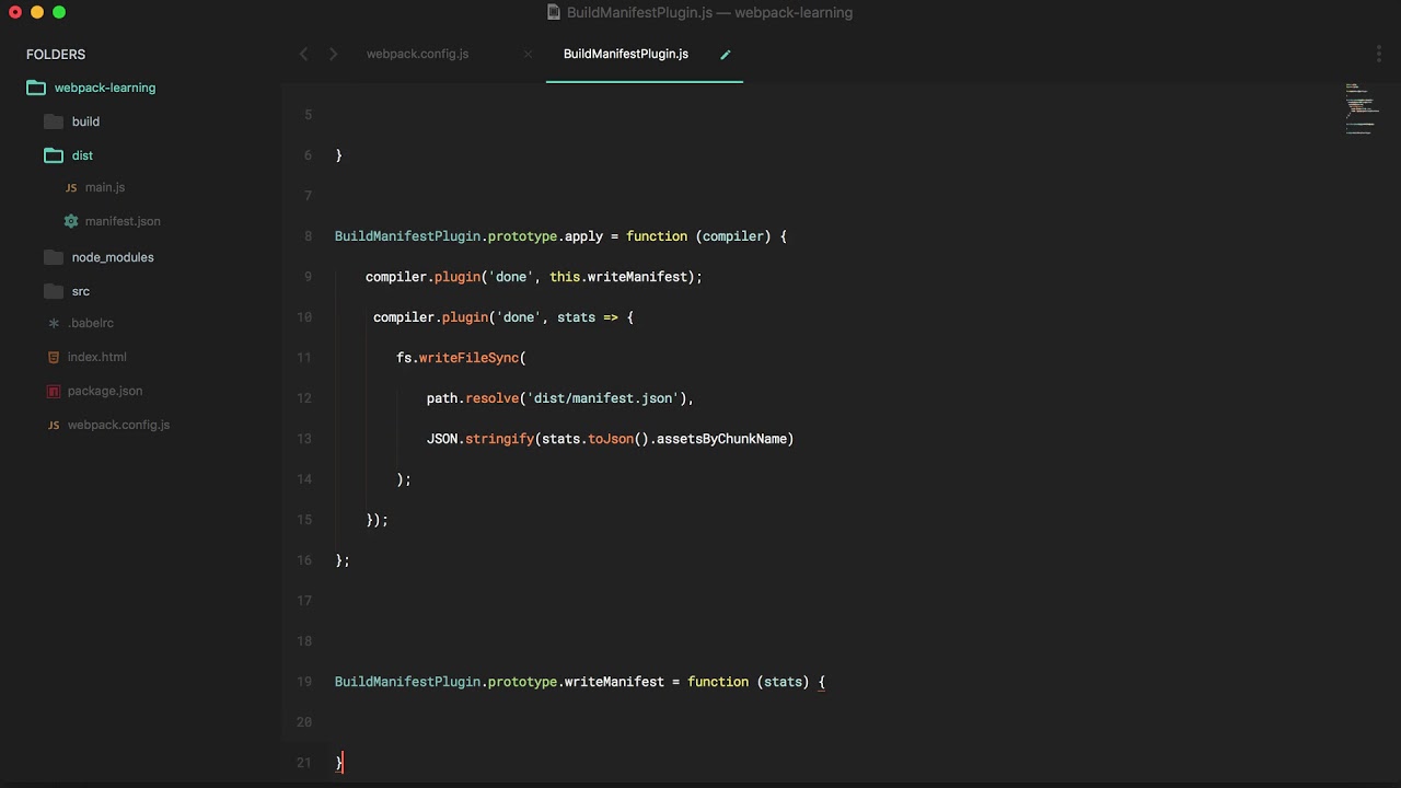 14 Developing Webpack Plugins - YouTube