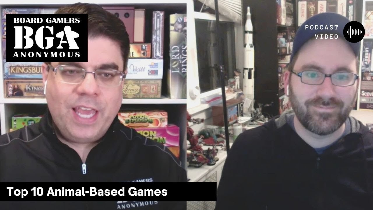 BGA Episode 321 - Top 10 Animal Based Games - YouTube