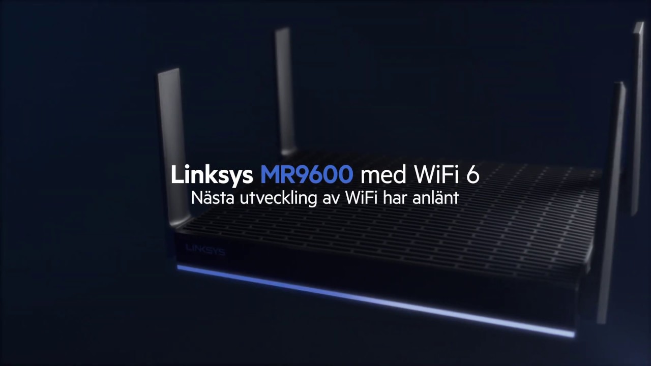 MR9600 Dual-Band Mesh WiFi 6-router - Framtiden är här med Intelligent ...
