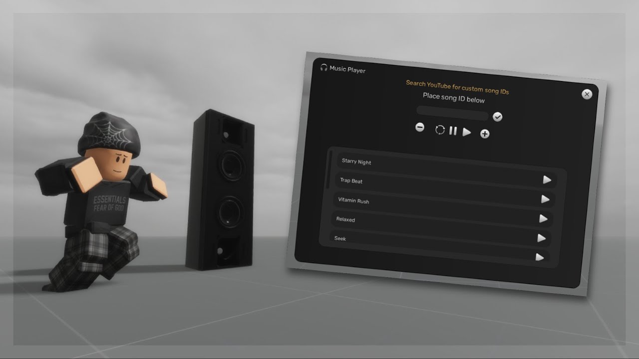 Roblox Music Player System 2025 - YouTube