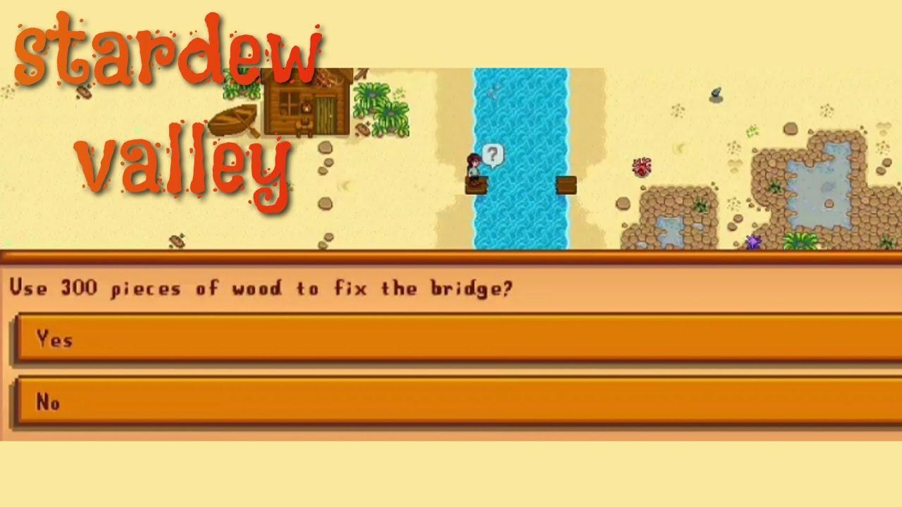 most wybudowany, kopalnia odwiedzona⛏️ Stardev Valley [6] - YouTube