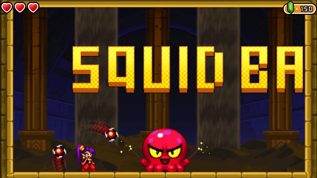 Shantae and the Pirate's Curse-Squid Baron ノーダメ - YouTube