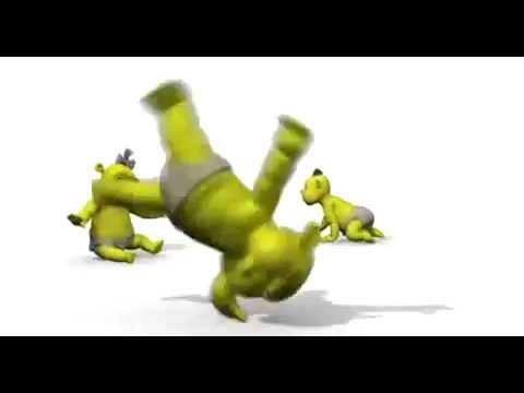 Baby Shrek Dancing - YouTube