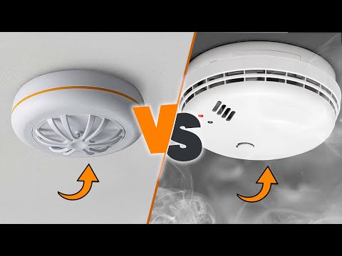 Heat Detector vs Smoke Detector: Fire Detection Device Comparison!
