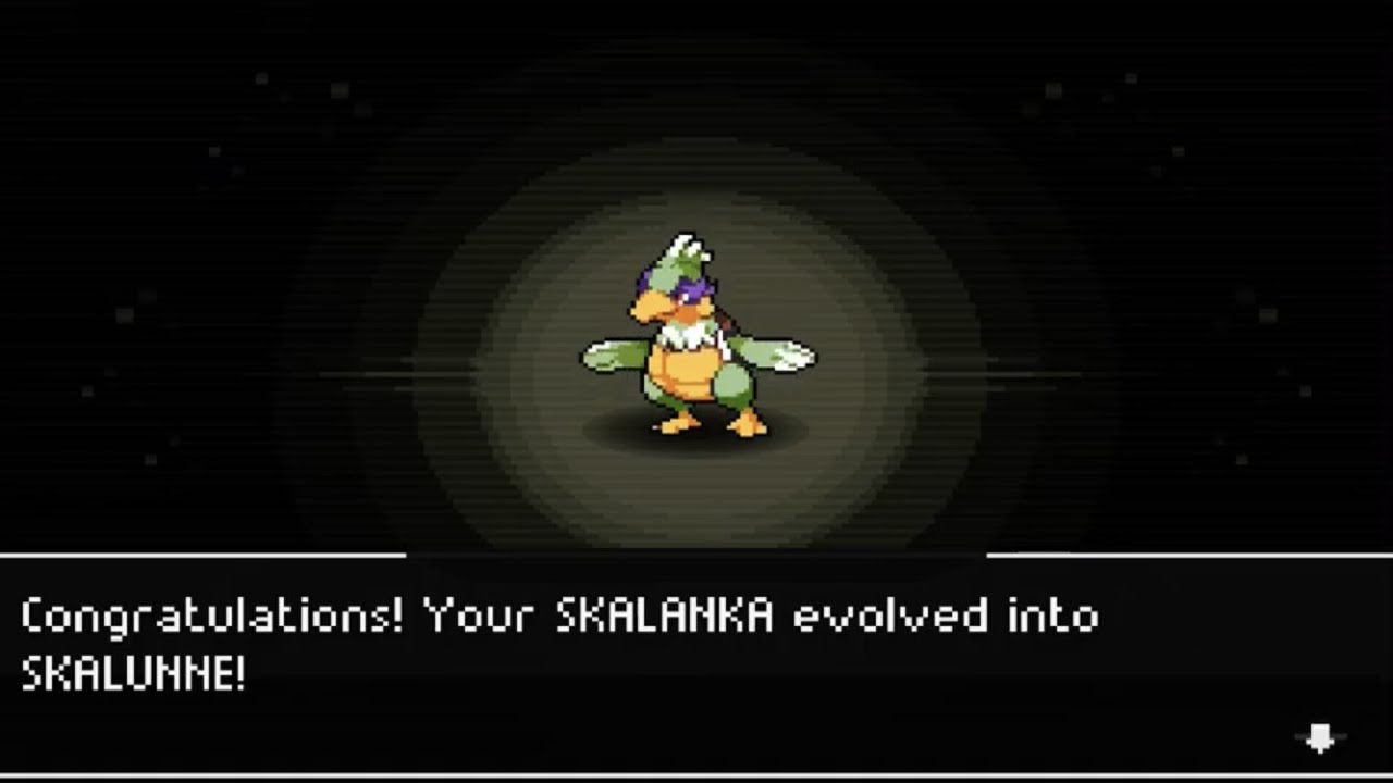 Evolusi Perubahan Shiny Skalanka menjadi Shiny Skalunne Evocreo - YouTube