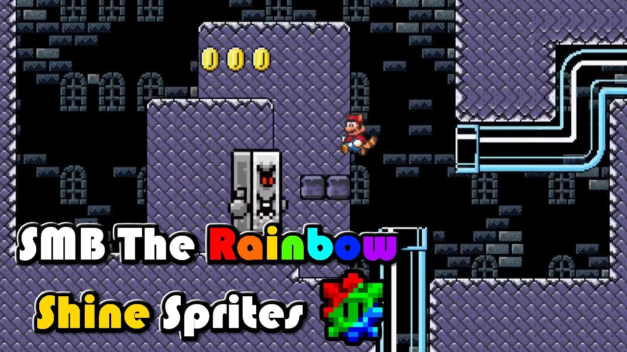 SMBX - SMB The Rainbow Shine Sprites #4 - YouTube