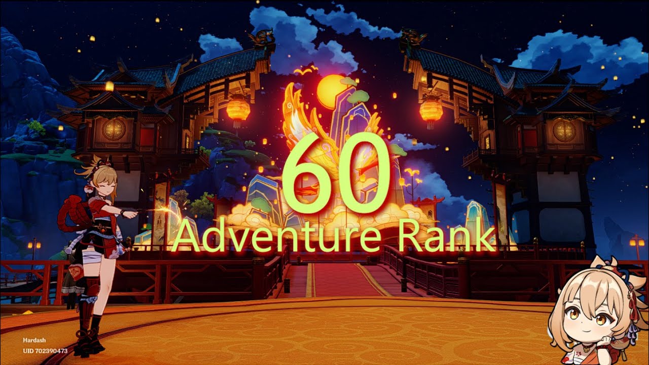 Genshin Impact - Finally Reaching Adventure Rank 60 - YouTube