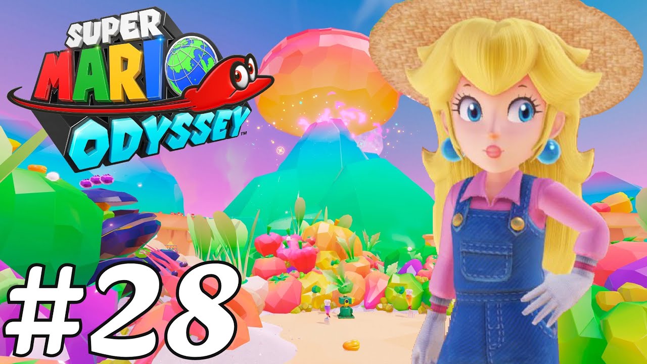 Super Mario Odyssey- #28- Giant Foods and Lava Stew! - YouTube