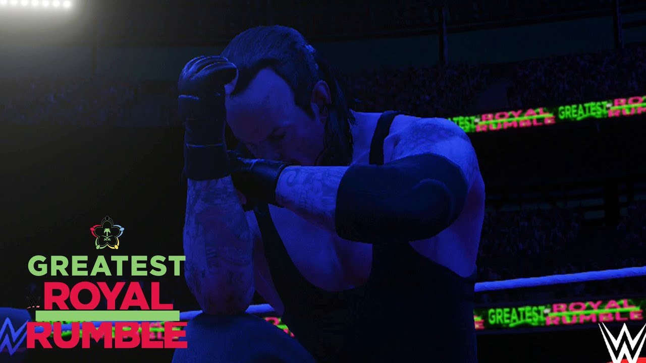 Greatest Royal Rumble 2018 - The Undertaker Vs Rusev - WWE 2K18 - YouTube