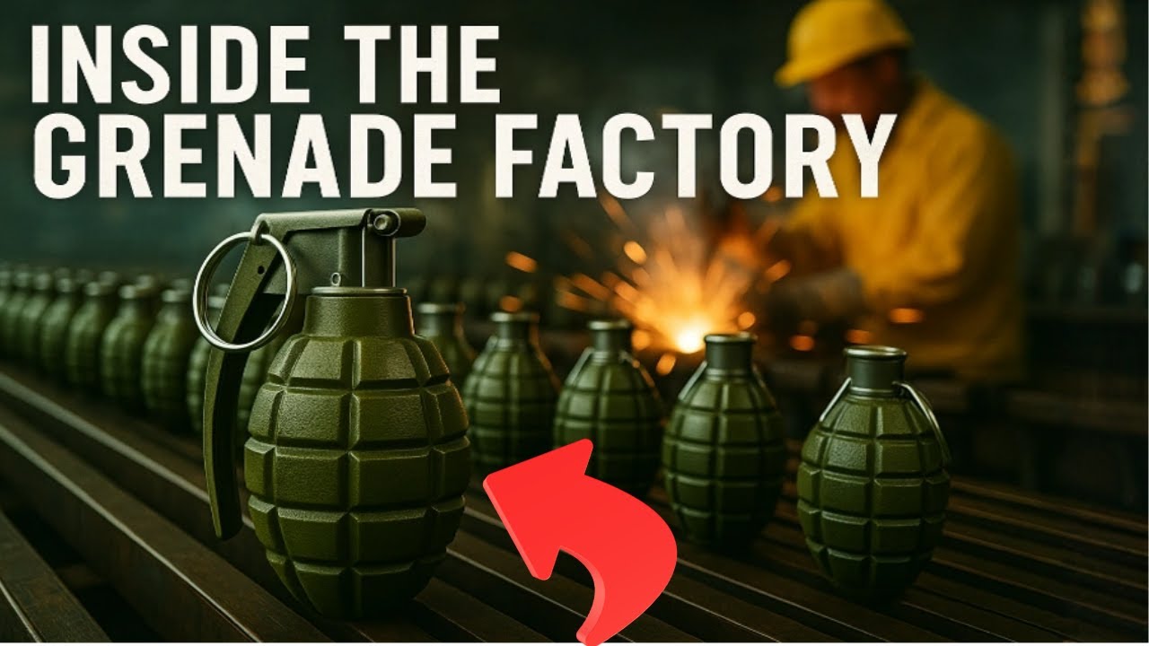 Inside the Grenades Factory: How Modern Grenades Are Created - YouTube