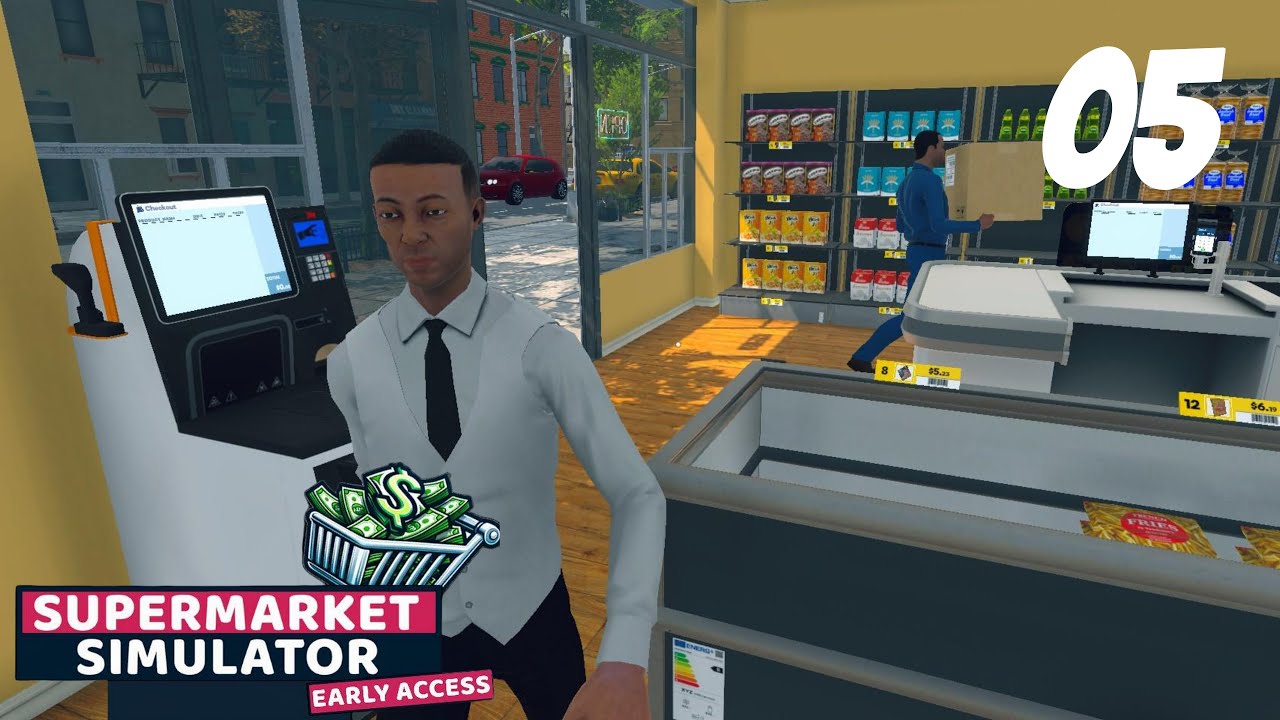 Supermarket Simulator | Triple Freezer! - YouTube
