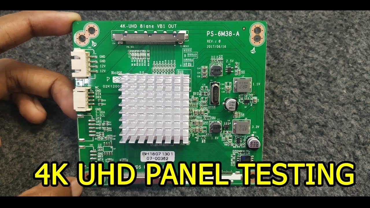 4K UHD PANEL HOW TO TESTING EXPLAIN HINDI TUTORIAL #4K_UHD_PANEL_TEST ...