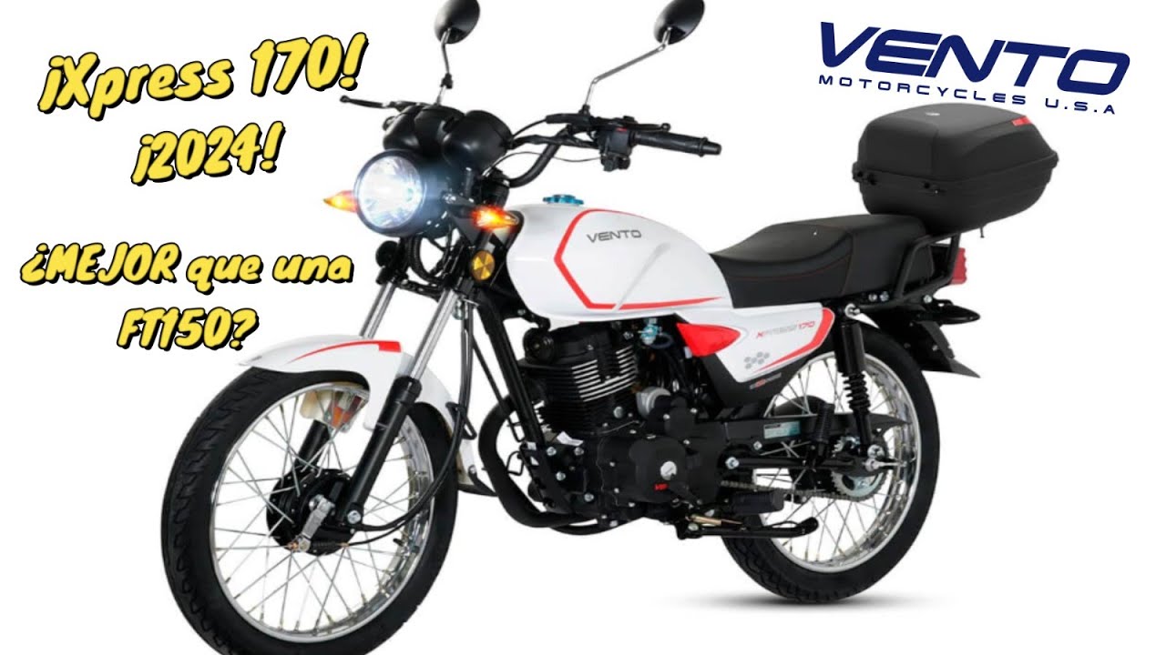 ¡LLEGÓ!😨🔥, NUEVA VENTO XPRESS 170 2024🤯💯 | Aguacate Motovlogs 🥑 - YouTube