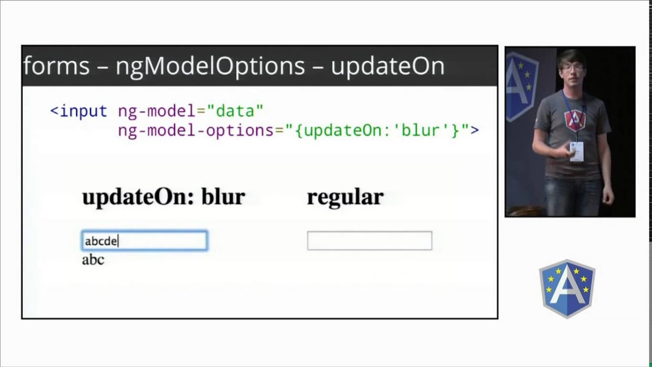 Angular 1.3 by Jeff Cross & Brian Ford at ng-europe 2014 - YouTube