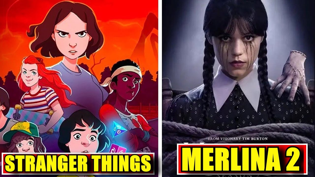 EL PRIMER VÍDEO DE YOUTUBE, STRANGER THINGS SERIE ANIMADA, MERLINA ...