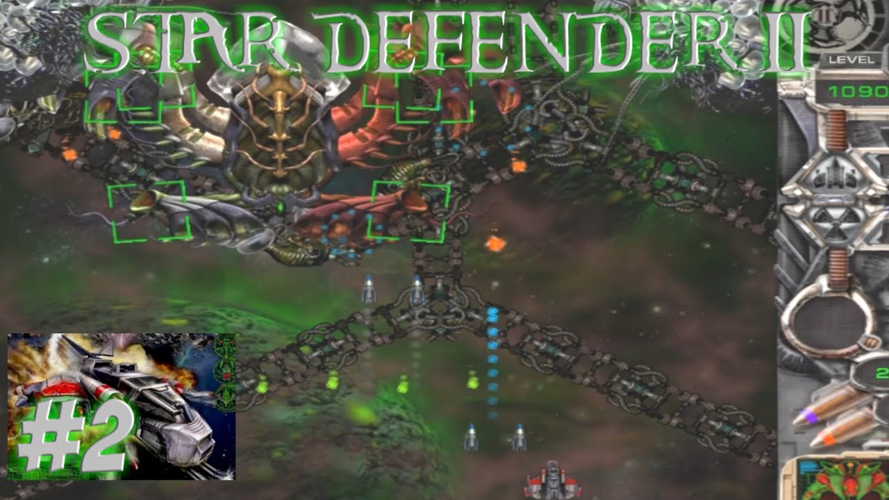 Star Defender II - Gameplay Part 2 - Mission 2 (1~12) - Old PC Games ...