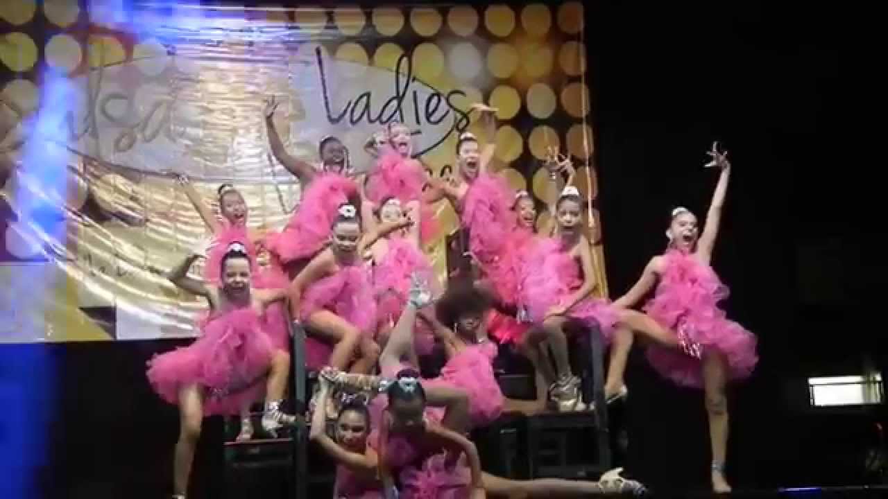 Mini Swing Latino, Salsa Ladies 2015 - YouTube