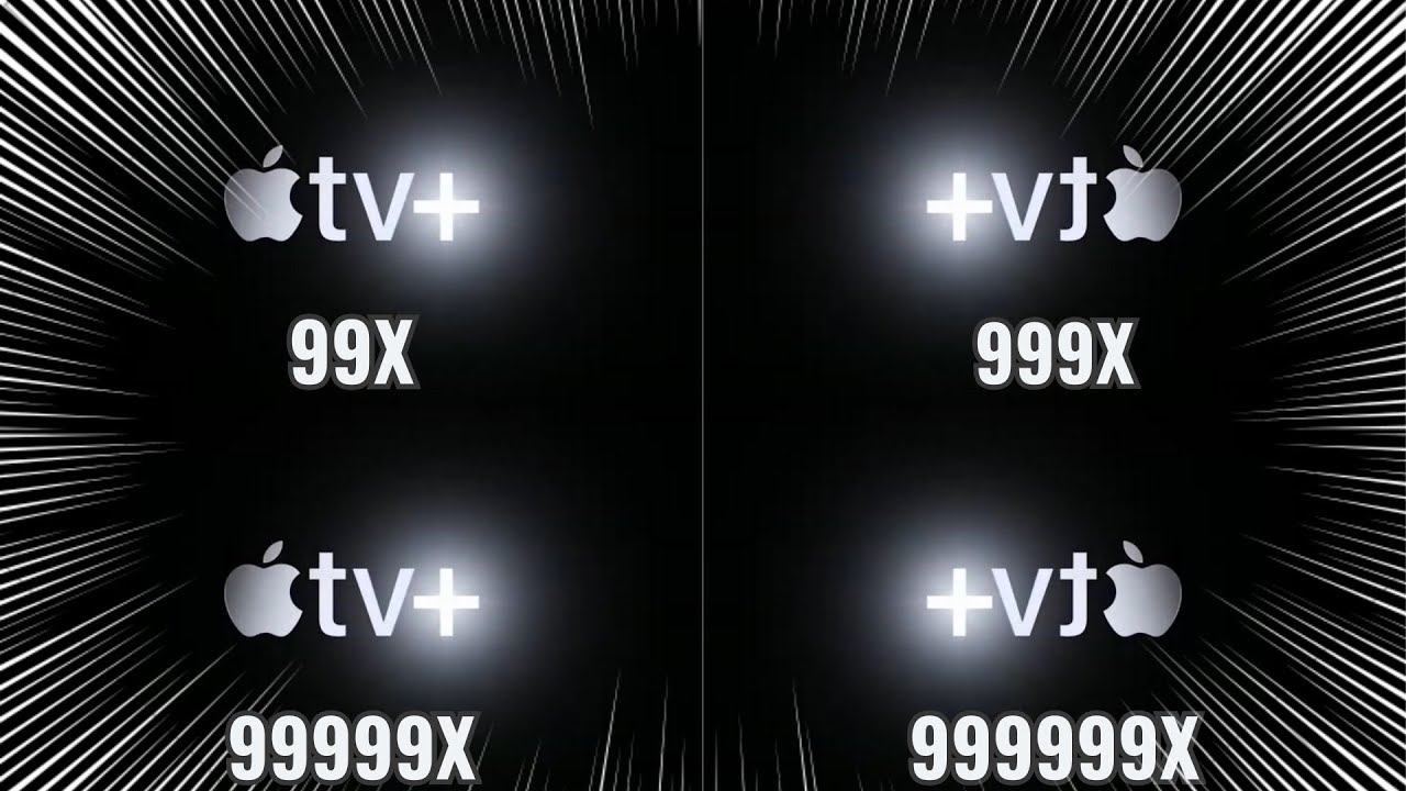 Apple Tv Intro Getting 999999X Speed - YouTube