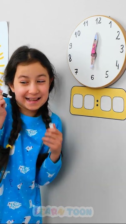 What Time Is It? ⏰ Let's Learn the Clock! 🕒 #kids #shorts - YouTube